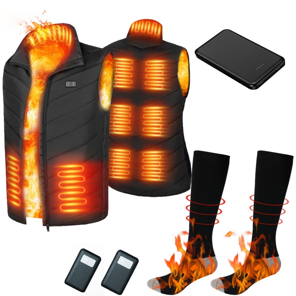 Click here for Bodychum Heated Vest And Heated Socks Warm Set Wit... prices