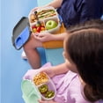 3-pack Lunch Box + Mini Lunchbox Snack Containers For - 8.5 4.25 1.75 ...