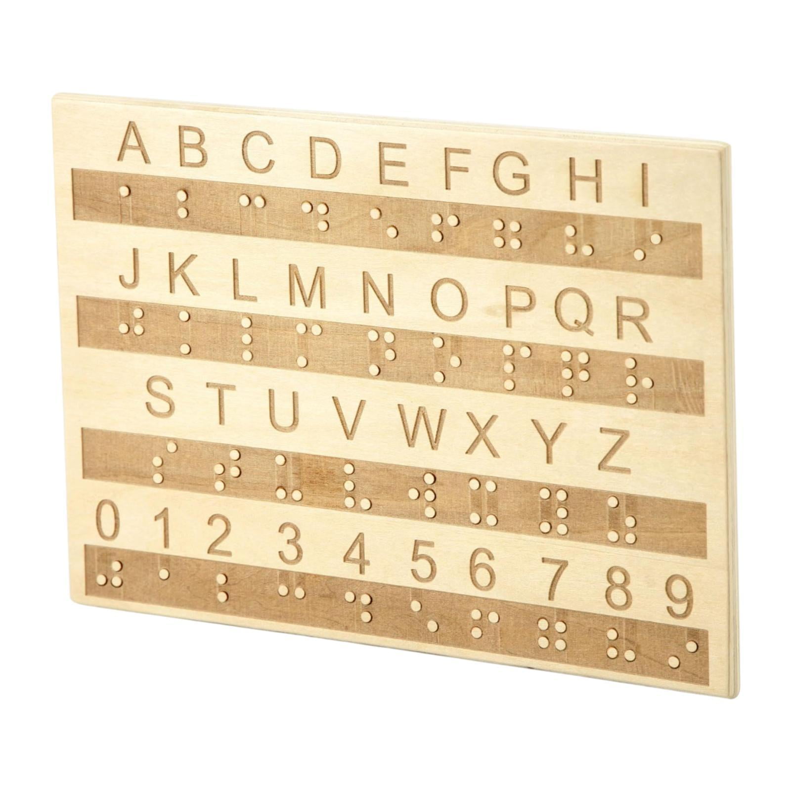 Click here for Lipstore Braille Alphabet Board Educational Tool T... prices