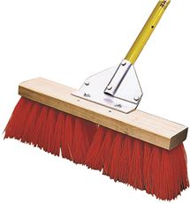 Midwest Rake Street And Landscape Broom, 18 In. With 60 In. Ergonomic ...