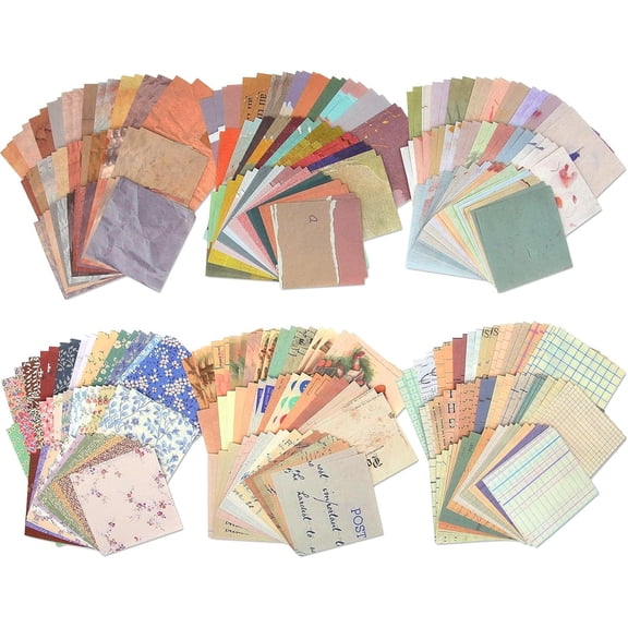 SunWMart A5 Size Scrapbook Paper Journaling Card Making Supplies ...