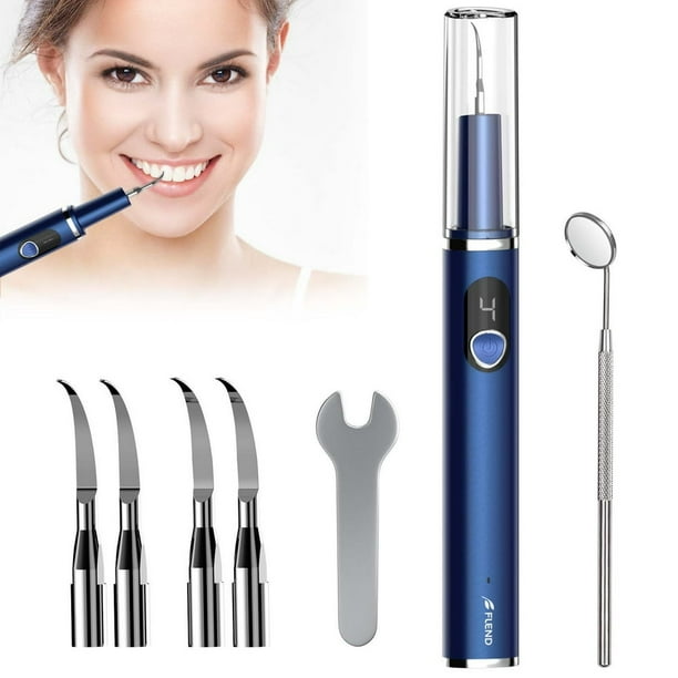 AMERTEER Electric Dental Calculus Remover Scraper Plaque Tartar Remover ...