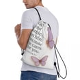 1 Peter God Love You Drawstring Backpack Bag Sport Gym Sackpack ...