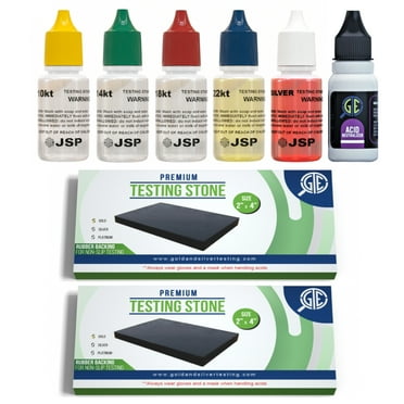 Precious Metals Test Kit with Digital Lab Scale - Testing Metal ...