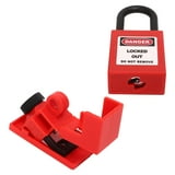 Circuit Breaker Lockout Kit, Breaker Lock Out Device Easy Carry Red ...