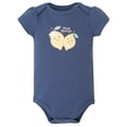 Hudson Baby Infant Girls Cotton Bodysuits 5-Pack, Main Squeeze Lemon ...