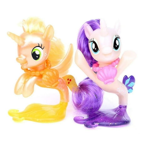 Blue 6pcs My Little Pony Mermaid Kid Toy Table Ornament | Walmart Canada