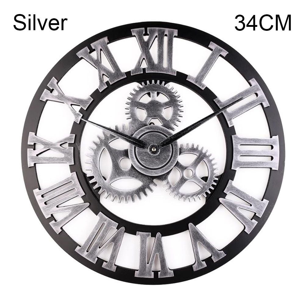 Modern Kitchen Minimalist Living Room Battery Powered Clock Art Wall ...