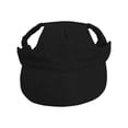 Adjustable Dog Sun Hat with Ear Holes Wide Brim Pet Outdoor Cap UV ...