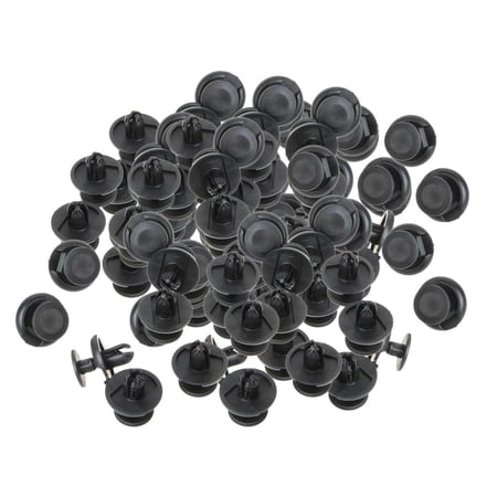 100 Pieces Nylon Push Pin Rivet Bumper Body Moulding | Walmart Canada