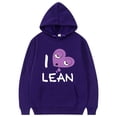 Chief Keef Pattern Print Hoodie I Love Lean Hoodies Hip Hop Music ...