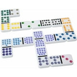 Ideal Double 12-Color Dot Dominoes in Tin - Walmart.com
