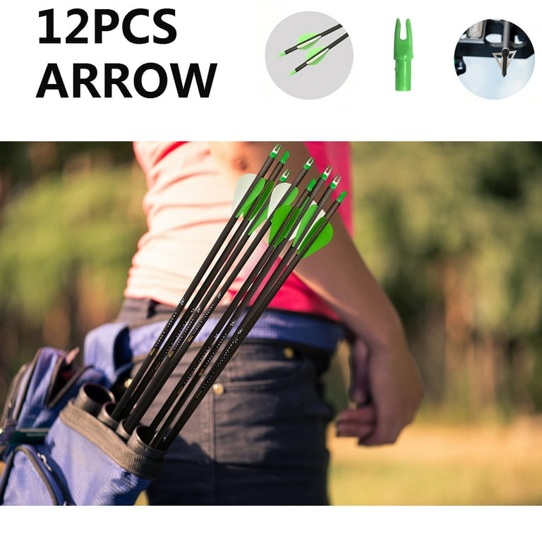 Recurve Bow Green Arrow