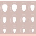 Almond Shape French False Nails Artistic Floral Embossing Yellow Blend ...