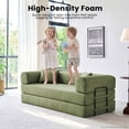 79'' Boneless Convertible Sofa Bed, Foldable Sleeper Couch with ...