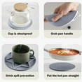 Silicone Heat Resistant Placemat 16x16cm | Food Grade Non-Slip Pot Mat ...