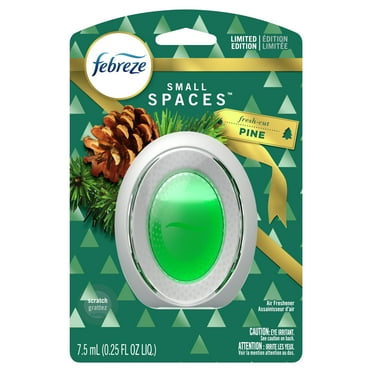 Febreze Small Spaces Holiday Air Freshener Winter Spruce Scent, .25 oz ...