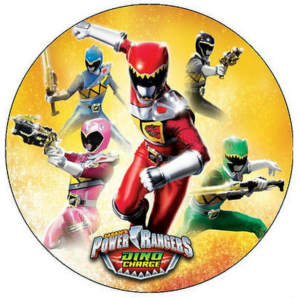 20 Power Rangers Dino Charge Edible Image Cookie or Cupcake Topppers ...