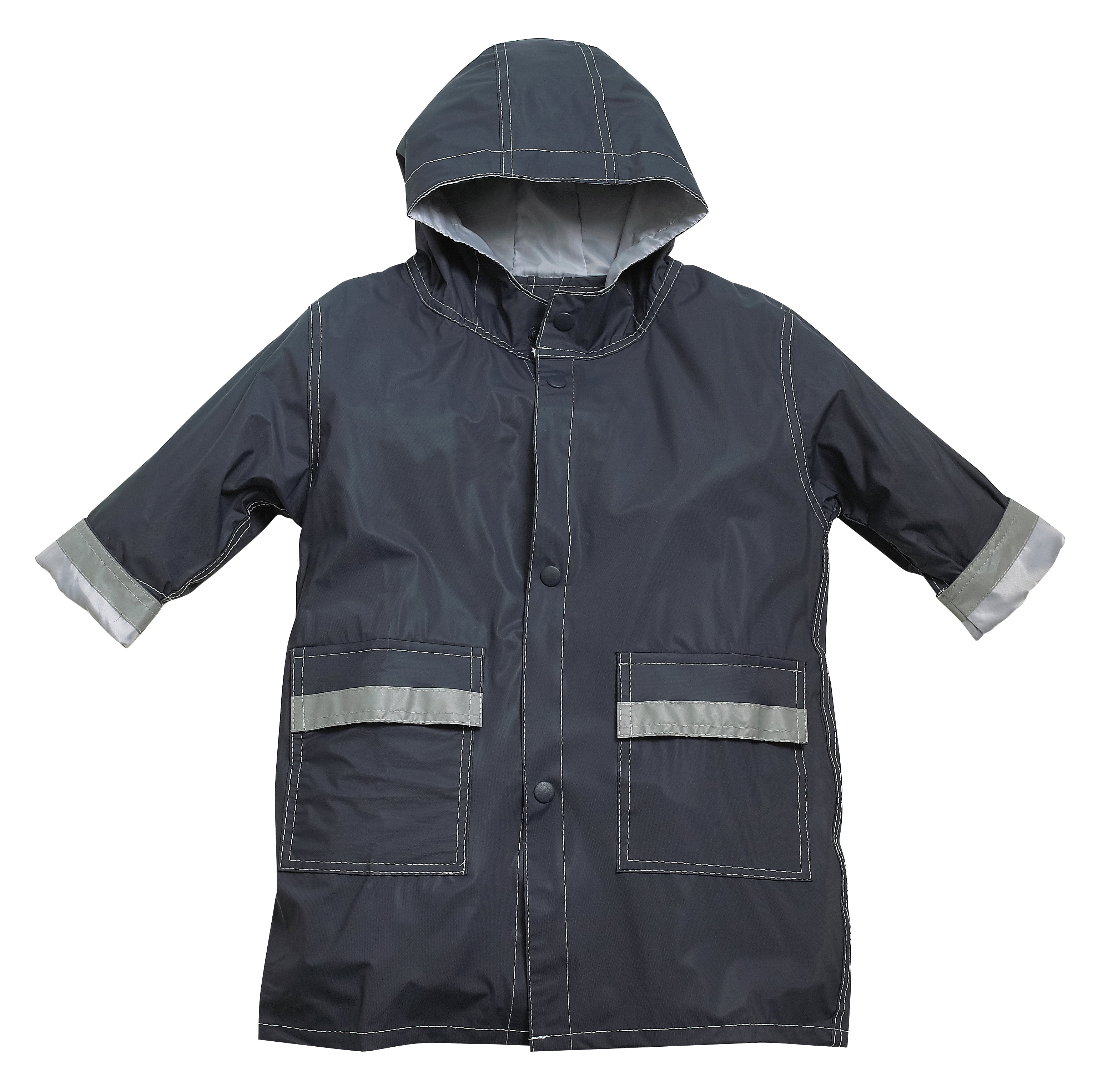 Fit Rite Boys Girls Hooded Waterproof Long Raincoat Full Length Rain ...