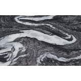 Mofit Home, Evander Sintered Stone Square Coffee Table, Black, 1pc ...