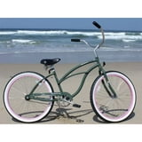 "Firmstrong Urban Lady Comfortable Beach Cruiser Bicycle, Single Speed ...