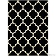 Allstar Black Wool-Touch Look High Quality Woven Area Rug . High ...