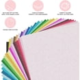 12 x 12 Inch Double Side Glitter Cardstock Paper 100LB Heavy weight No ...