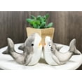 Ebros Ceramic Ocean Marine Great White & Hammerhead Sharks Salt Pepper ...