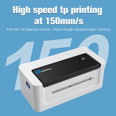 Label Printer Desktop Thermal Shipping Commercial Label Printer for ...
