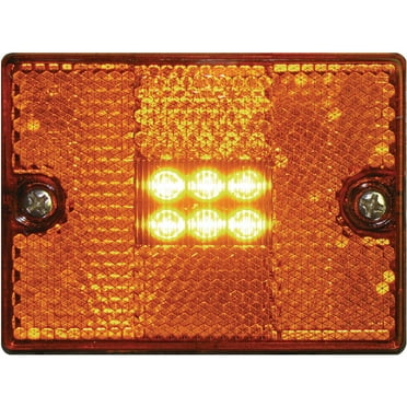 GROTE 54682 Back-Up Light,LED,Red/Clear - Walmart.com