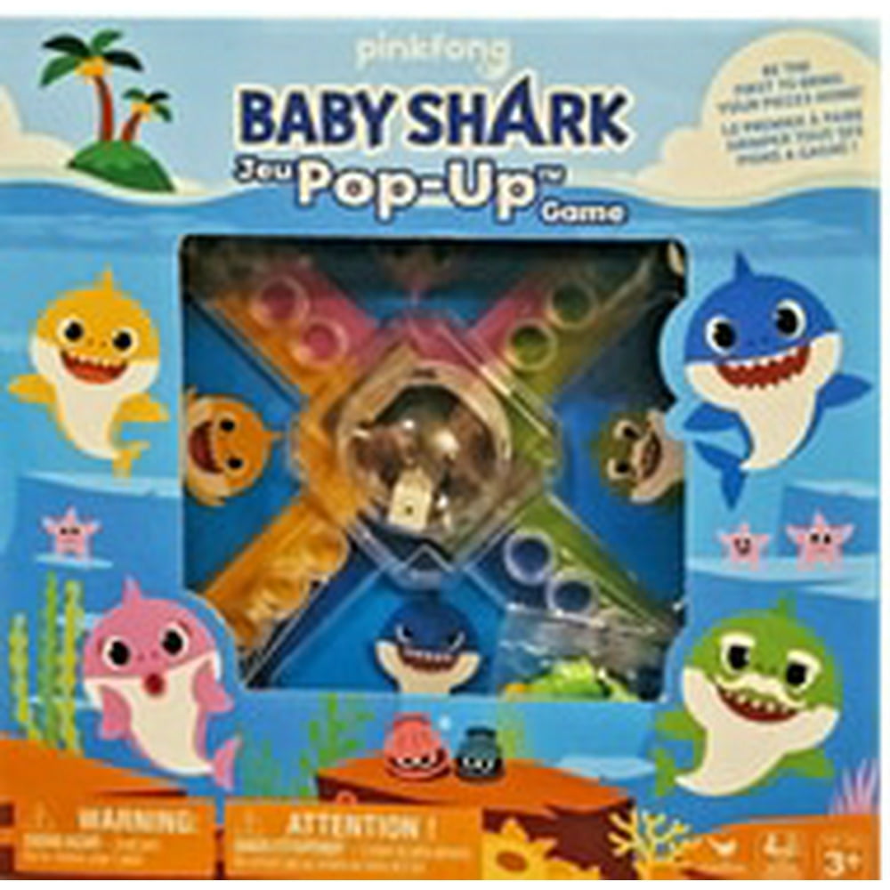 Baby Shark Pinkfong Pop Up Game - Walmart.com - Walmart.com