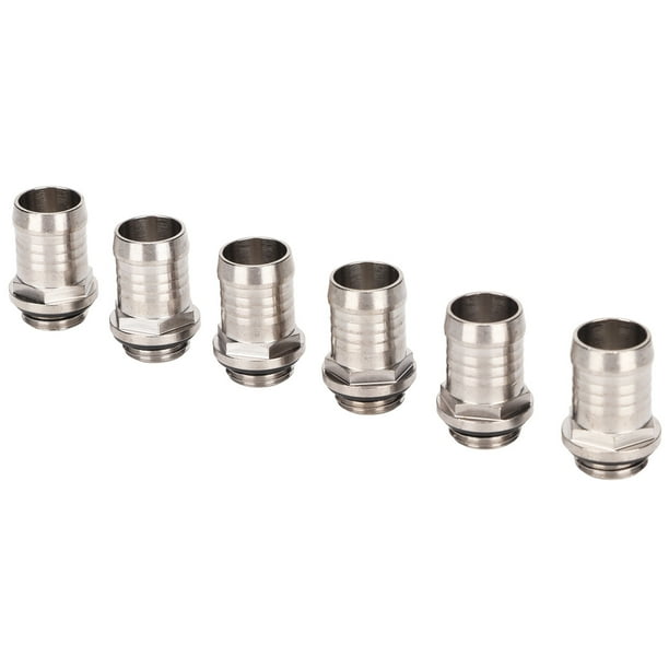 Fitting,6pcs Water Cooling Fittings Water Cooling Kit Computer Water ...