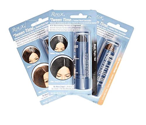 Roux TWEEN TIME Instant ROOT CONCEALER Hair Crayon, No More Grays (w ...