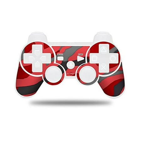 Sony PS3 Controller Decal Style Skin - Camouflage Red (CONTROLLER NOT ...