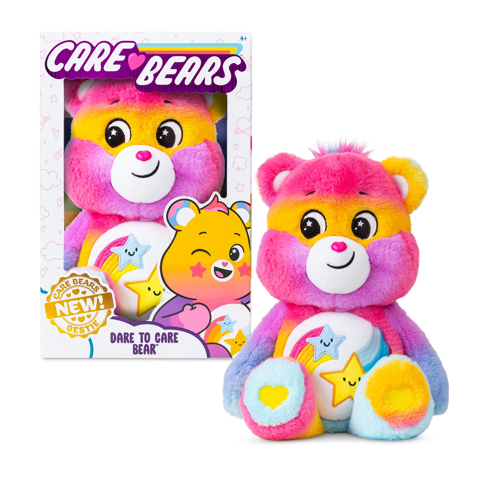 Care Bears 14" Plush - Dare to Care Bear - Walmart.com