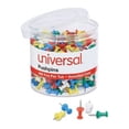Colored Push Pins, Plastic, Assorted, 3/8", 400/Pack - Walmart.com