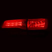 ANZO 2014-2016 Jeep Grand Cherokee LED Taillights Red/Smoke - Walmart.com