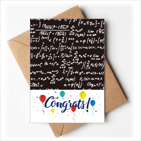 Summarize Mathematical Formulas Calculus Figure Wedding Cards ...