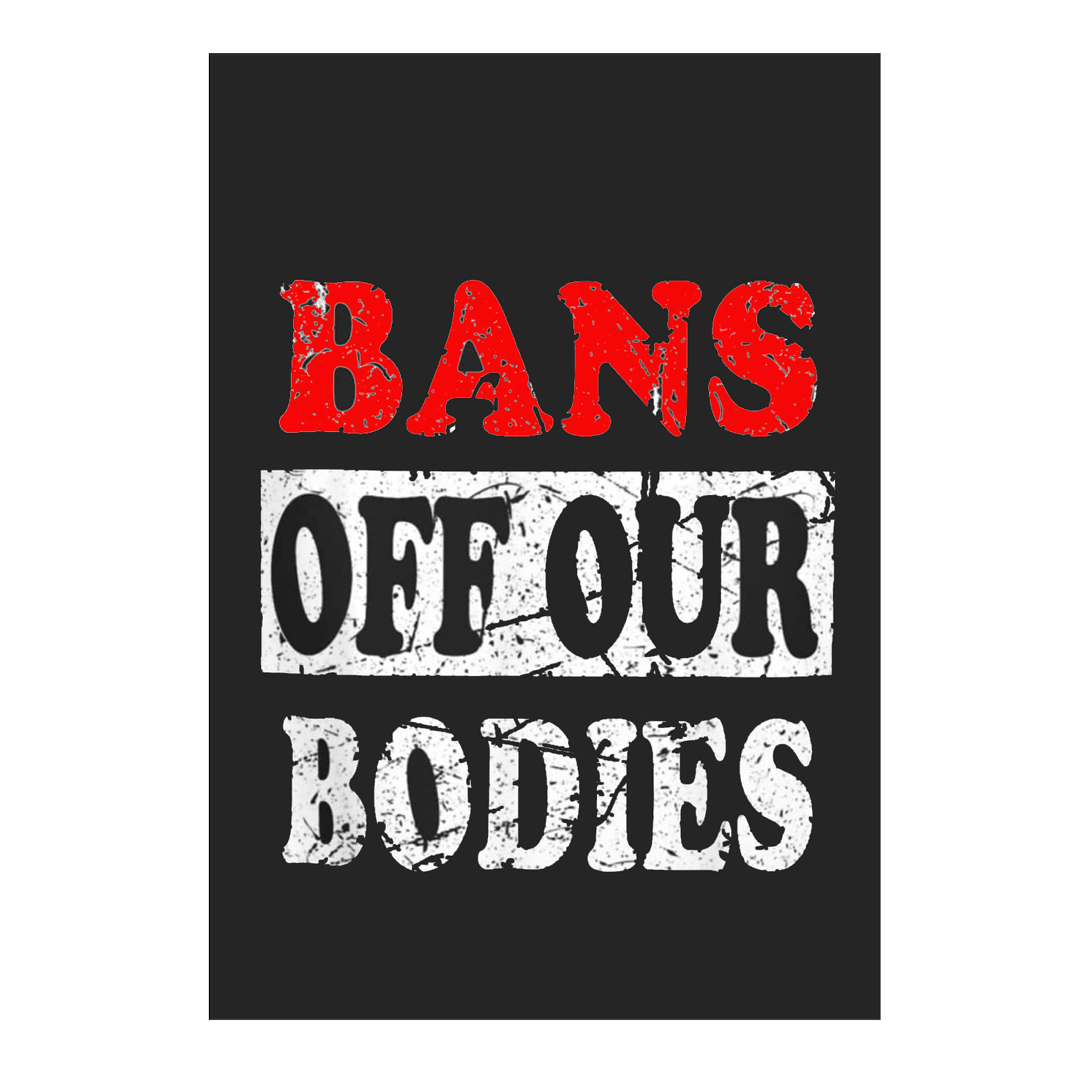 Supporting Feminism Freedom Garden Flag - Double Sided Abortion Is ...