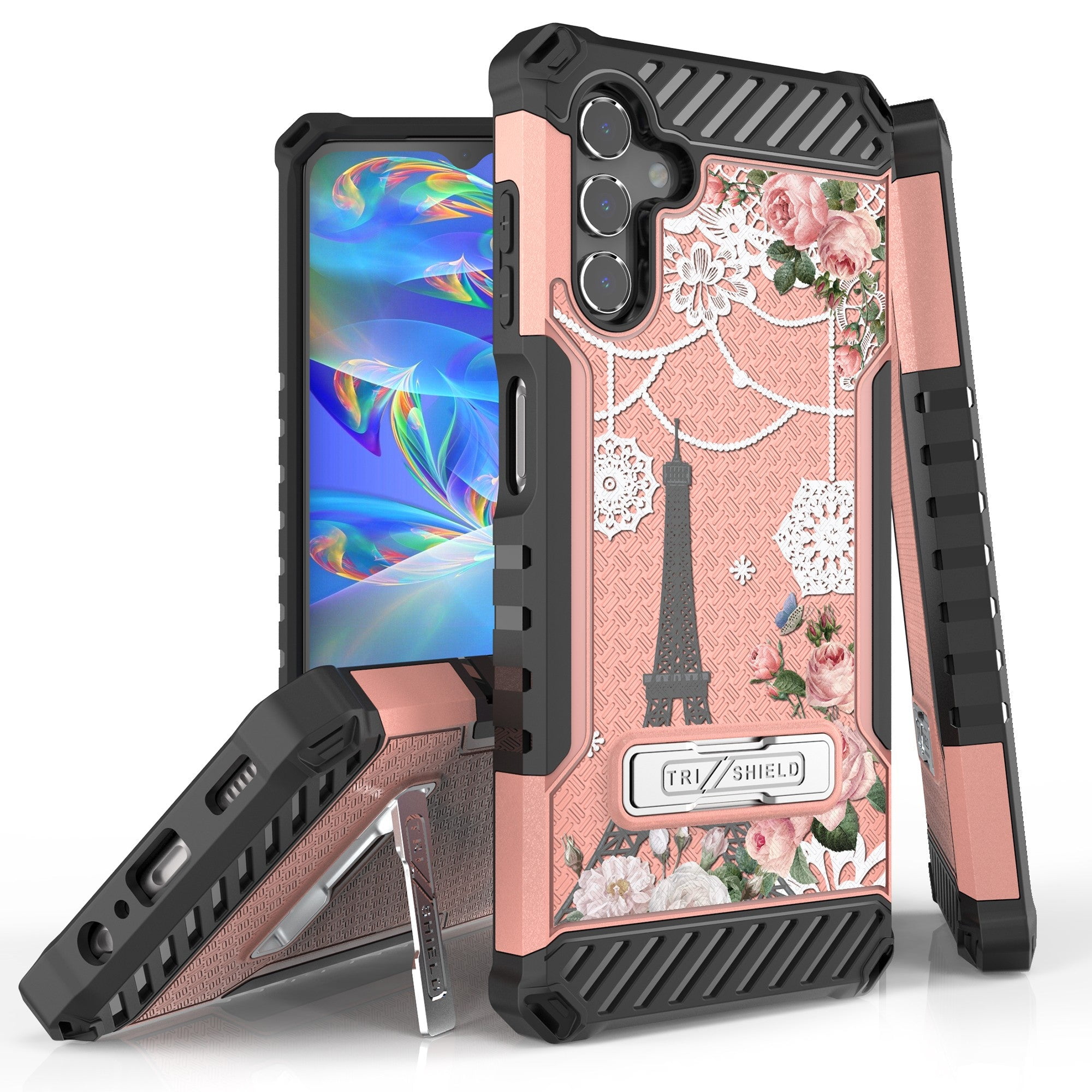 Tri Shield Rugged Cover Designed For Samsung Galaxy A13 5G Case Rose ...