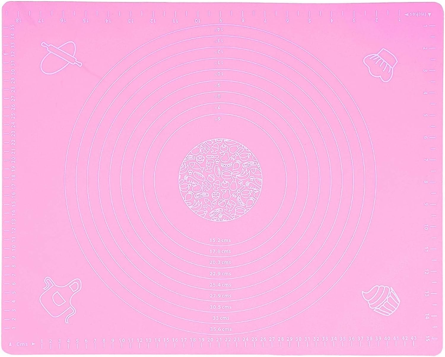 Dough Liner Pad Rolling Dough Pad Reusable Baking Mat Rolling Pin Mat ...