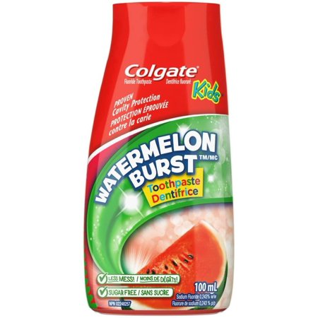 Colgate Liquid Gel 2-in-1 Kids Toothpaste and Mouthwash, Watermelon ...