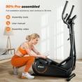 MERACH Elliptical Machine, 16 Resistance Levels, 16.5‚Äì19 Inch Stride ...