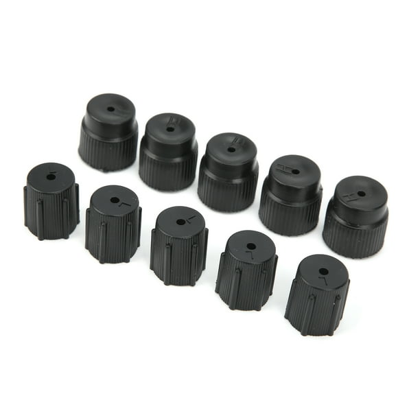 C Charge Port Fitting,10Pcs Universal Air Conditioning AC System Cap ...