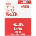 S&B La-Yu Chili Oil With Chili Pepper 1.11oz/33ml辣油 - Walmart.com