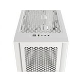 CORSAIR iCUE 4000D RGB AIRFLOW Mid-Tower Case, White - 3x AF120 RGB ...