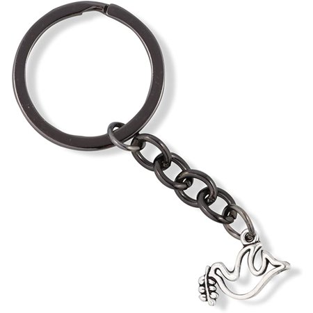 Dove with Olive Branch Charm Keychain | Walmart Canada