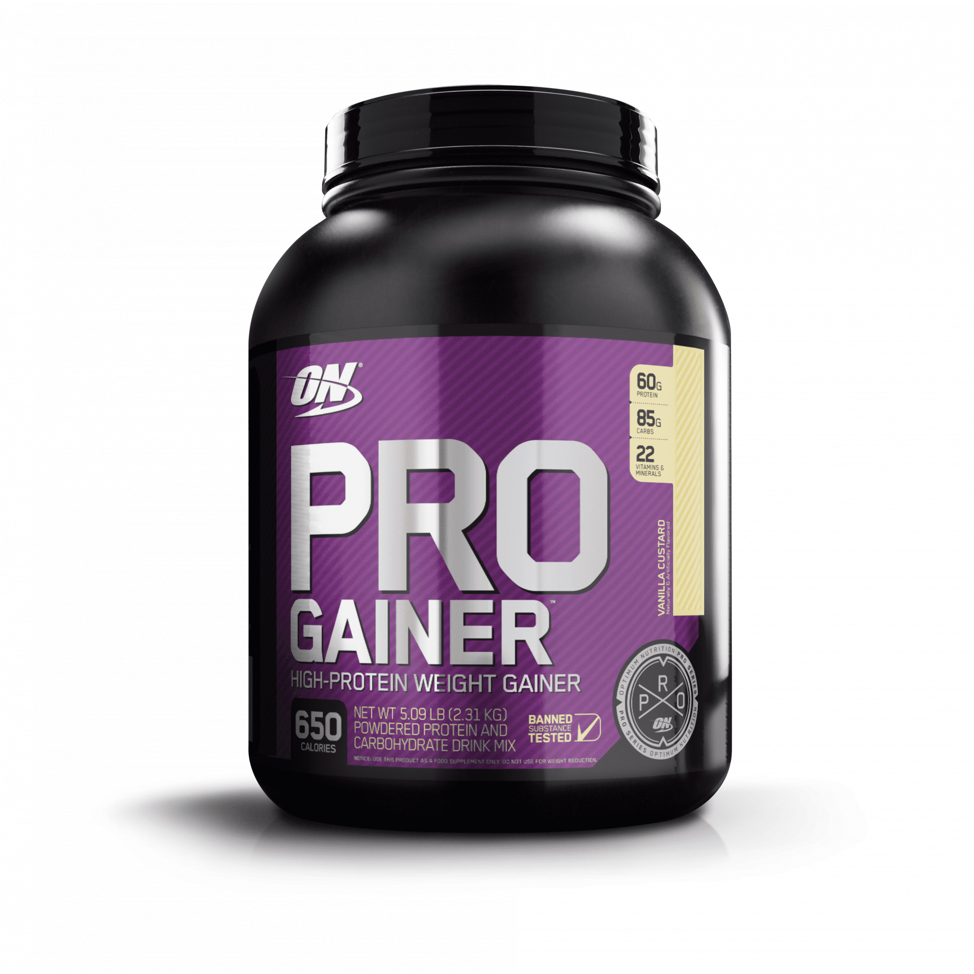Optimum Nutrition Pro Gainer Protein Powder, Vanilla Custard, 60g ...