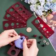 Acrylic Safety Eye Insertion Tool for Toy Making Eyeball Gauge Board ...