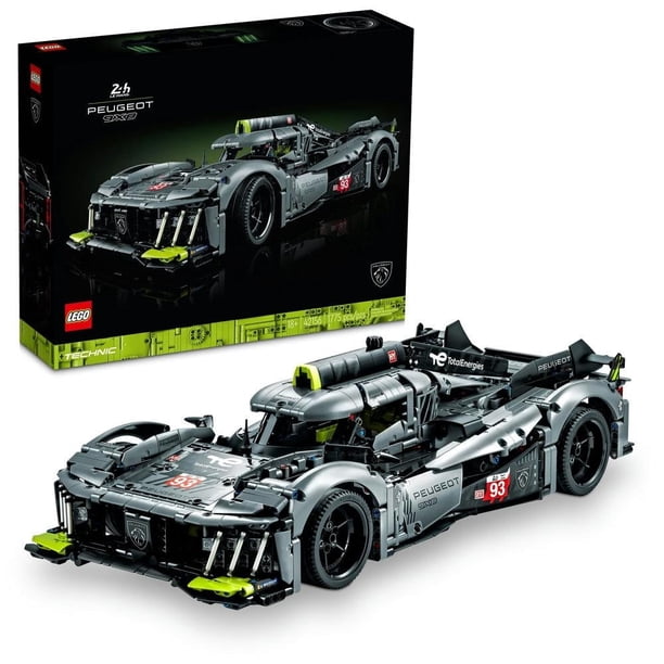 Set LEGO Technic PEUGEOT 9X8 24H Le Mans Hybrid Hypercar 42156 ...